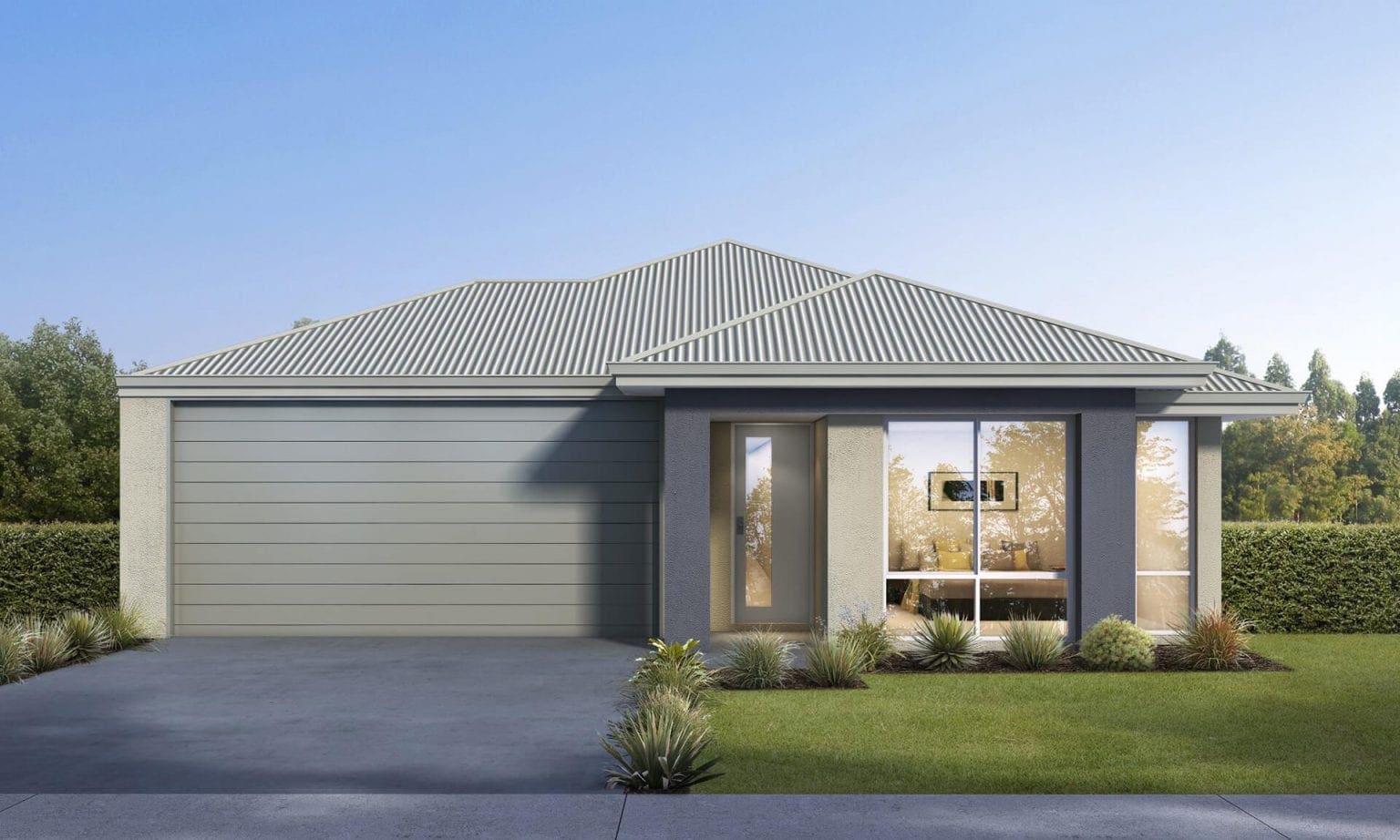 Flipside Front Home Design - 12.5 m Frontage House Designs Perth, 4 ...